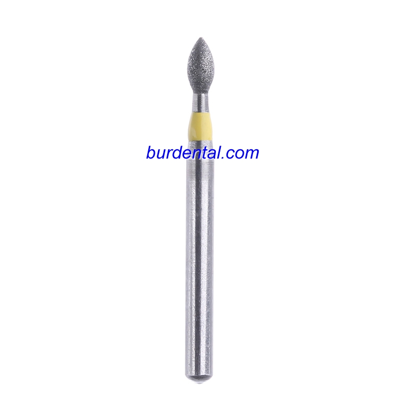 254-016EF/FO-30EF FG Standard head 1.6mm Yellow Extra Fine Diamond Bur FG | Products
